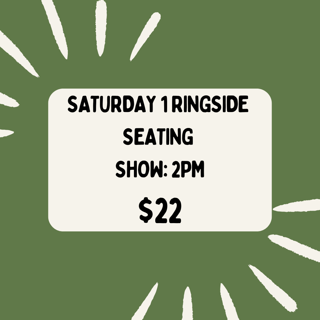 Ringside Seating (SAT1) | MSU Rodeo Club